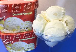 Grab some Coconut Pineapple - Pierre's Ice Cream
