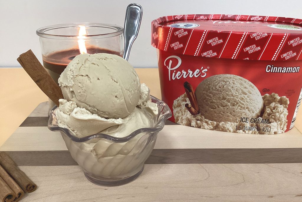Cinnamon Ice Cream? YES please! - Pierre's Ice Cream