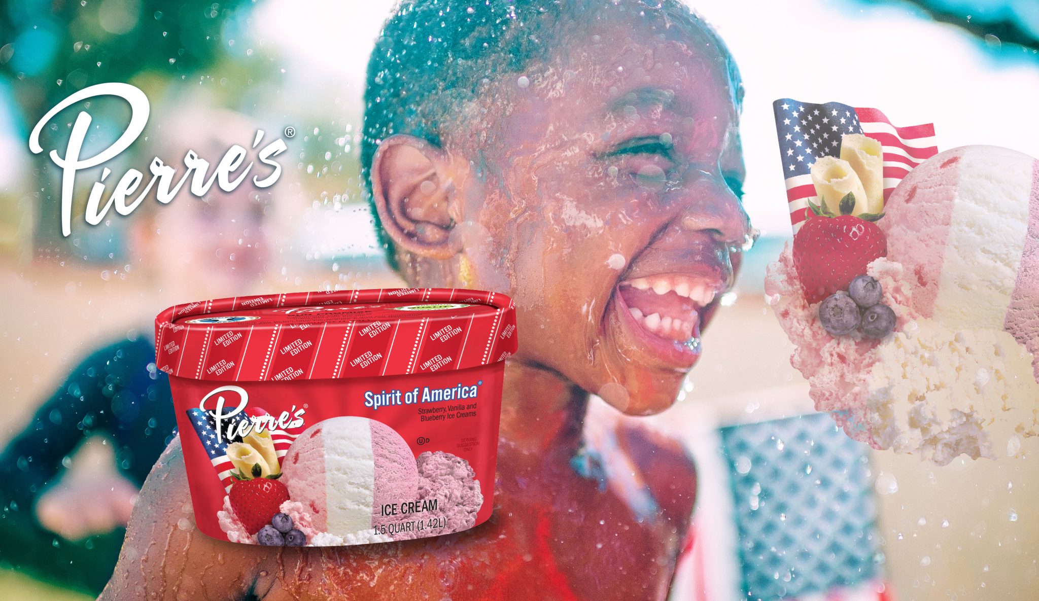 Pierre's Premium Ice Cream - Spirit of America - Pierre's Ice Cream